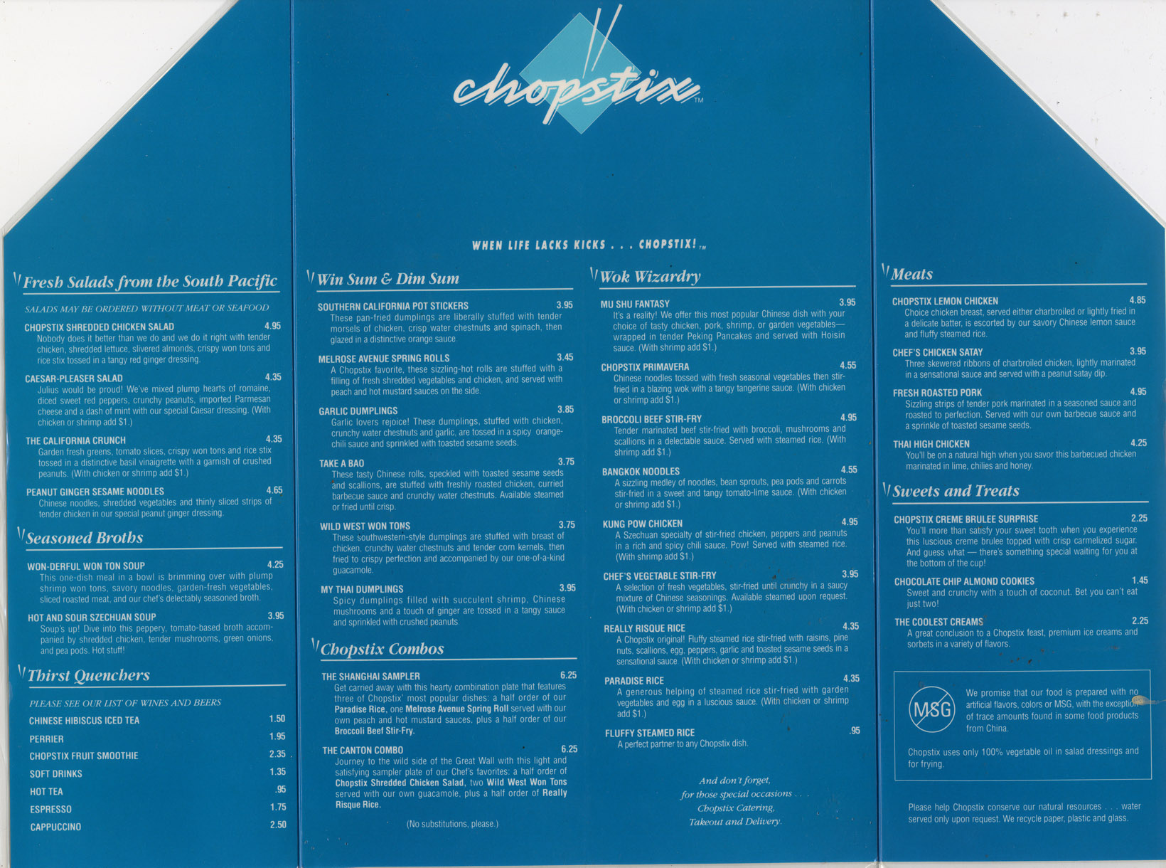 Los Angeles-area 1980's restaurant menu covers (mostly courtesy of the ...